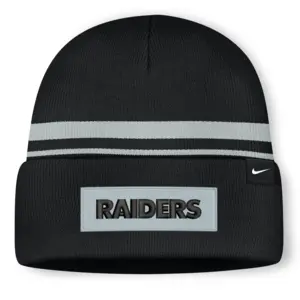 Nike Las Vegas Raiders Primetime Utility Nfl Cuffed Beanie