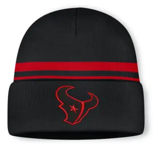 Nike Houston Texans Primetime Utility Nfl Cuffed Beanie - Black
