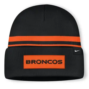 Nike Denver Broncos Primetime Utility Nfl Cuffed Beanie