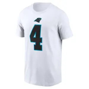Nike Tetairoa Mcmillan Carolina Panthers Nfl T-shirt - White