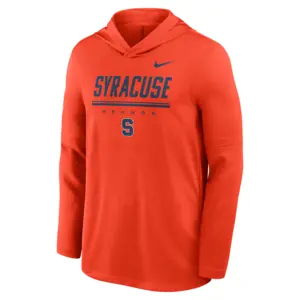 Nike College Dri-fit Lightweight Hoodie - Orange