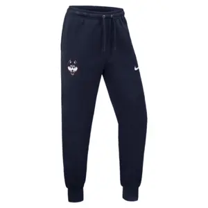 Nike Men's College Club (connecticut) Fleece Jogger Pants Blue