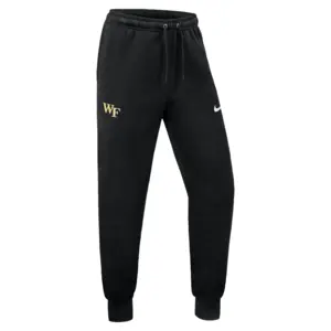 Nike Men's College Club (wake Forest) Fleece Jogger Pants Black