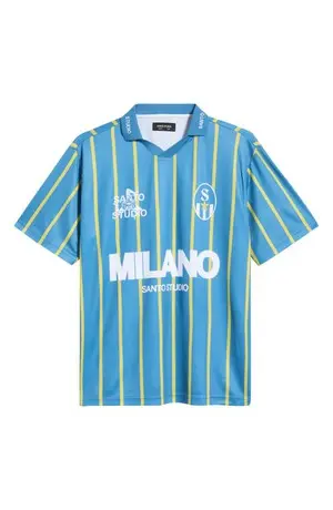 SANTO STUDIO Milano 7 Club Jersey With Vertical Stripes