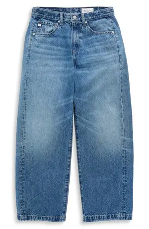 Ag Hattie High Waist Ankle Barrel Leg Jeans