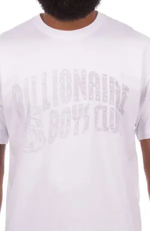 BILLIONAIRE BOYS CLUB Curve Short Sleeve Top - White