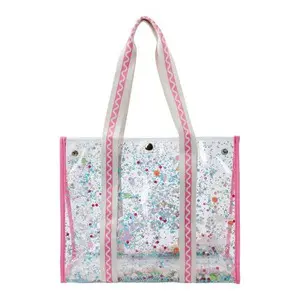 PACKED PARTY Oversized Vinyl Tote Bag - Multicolor