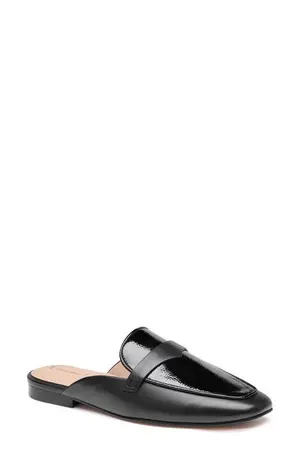 Johnston & Murphy Isabel Penny Mule - Black Leather