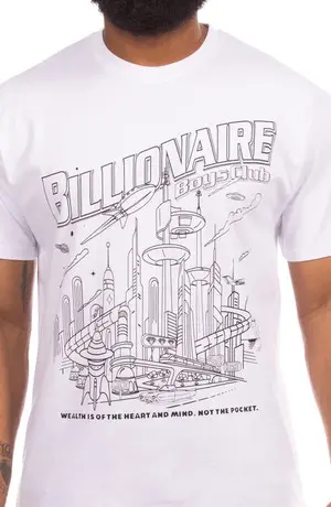 BILLIONAIRE BOYS CLUB Space Race Graphic T-shirt