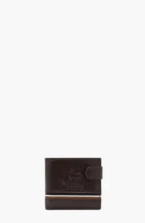 CAVALINHO The Sailor Bifold Leather Wallet 588 - Brown