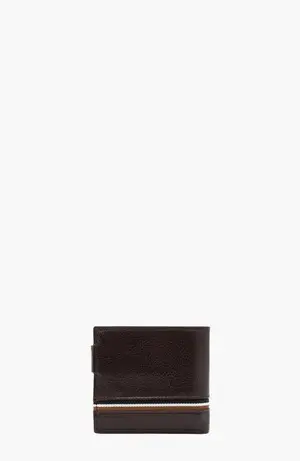 CAVALINHO The Sailor Bifold Leather Wallet 588 - Brown
