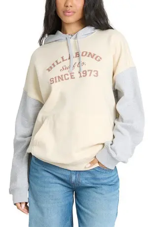BILLABONG Gold Coast Hoodie - Salt Crystal