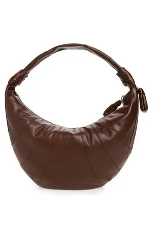 LEMAIRE Fortune Croissant Shoulder Bag - Roasted Pecan