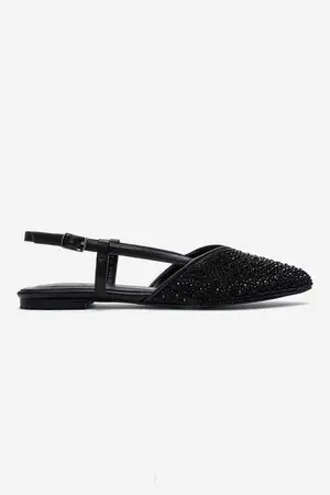 PROLOGUE SHOES Rexton Embellished Slingback Pump