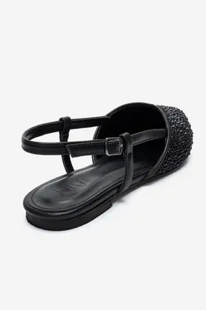 PROLOGUE SHOES Rexton Embellished Slingback Pump