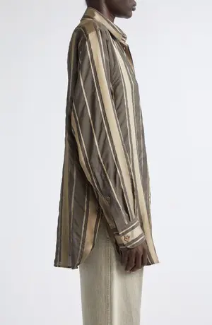 Stella McCartney Striped Lurex Shirt