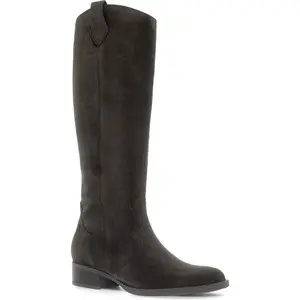 Gabor Virginia Leather Knee High Boots - Mocca