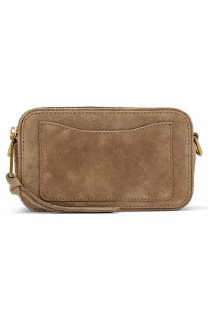 Marc Jacobs Floral Print Snapshot Crossbody Bag - Hazelnut