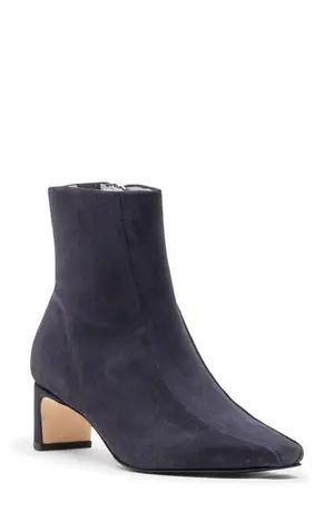 FRANCES VALENTINE Marianne Suede Bootie - Navy