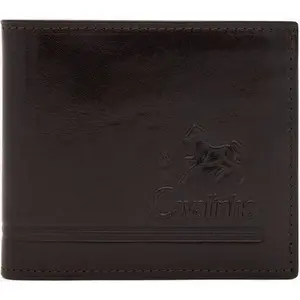 CAVALINHO Gentleman Trifold Leather Wallet 508 - Brown