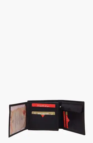 CAVALINHO Gentleman Trifold Leather Wallet 508