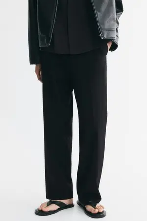 H&M Relaxed-fit Wide-leg Tailored Pants