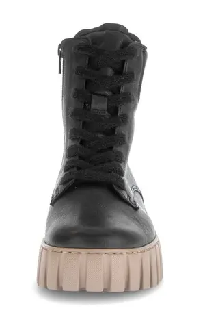 Gabor Talia Boot With Genuine Shearling Trim