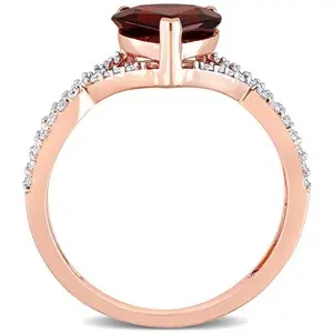 JULIANNA B. Diamond Heart Infinity Ring 14k