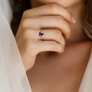 JULIANNA B. Diamond Heart Infinity Ring 14k