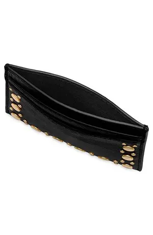 Rebecca Minkoff Mab Studded Leather Card Case