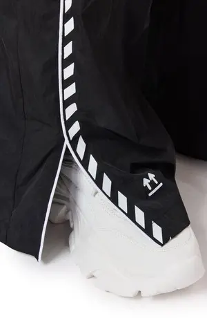 L/AB C/O OFF-WHITE Logo Side Stripe Relaxed Track Pants