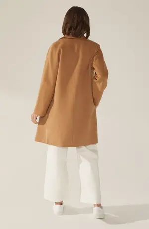 ITALIC Risa Cashmere-wool Button Down Coat