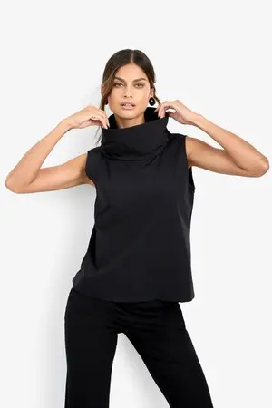 Trina Turk Castiglione Top - Black