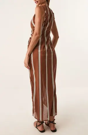VIX PAULA HERMANNY Mita Long Cover-up Dress
