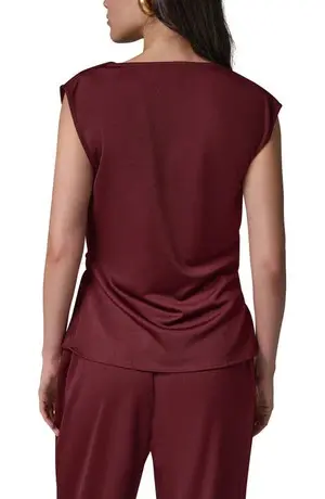 Donna Karan New York Cowl Neck Sleeveless Top