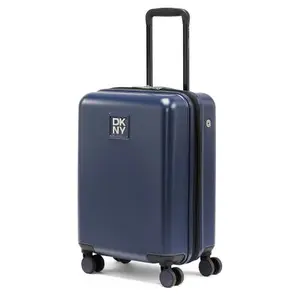 Dkny Expandable Hardshell Carry-on Suitcase With Spinner Wheels - Navy