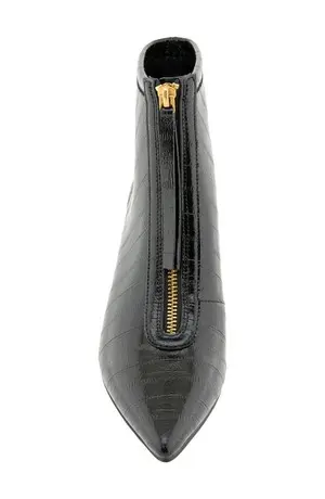 KENNETH COLE Udaya Bootie - Black Eel