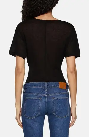 EB DENIM Madeo Cowl Neck T-shirt