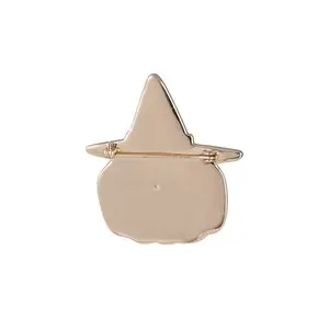 HALLMARK Halloween Jack-o'-lantern Witch Hat Pin