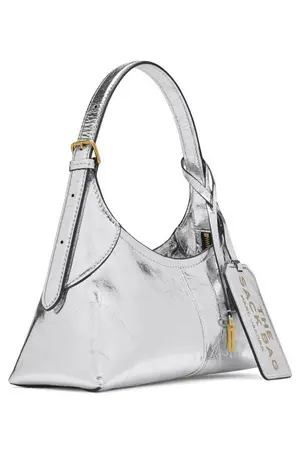 Marc Jacobs The Small Crinkle Leather Belted Sack Bag