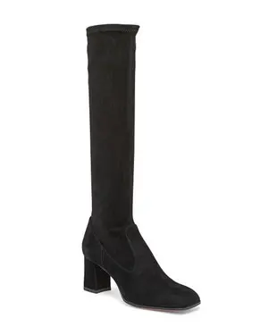 Santoni Knee-high Suede Boots