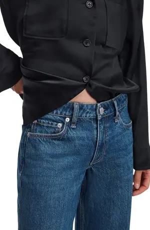 Rag & Bone Cam Ankle Straight Leg Jeans