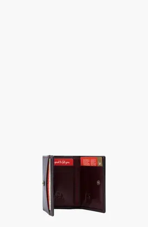 CAVALINHO Line Trifold Leather Wallet 539