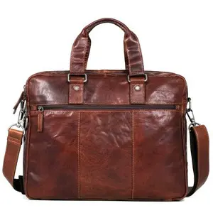JACK GEORGES Voyager Professional Briefcase - Brown