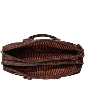 JACK GEORGES Voyager Professional Briefcase - Brown
