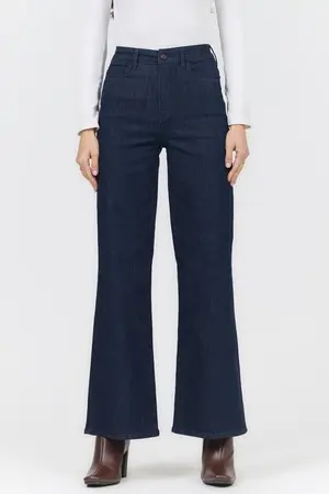 DEAR JOHN Fiona High Waist Wide Leg Jeans - Zodiac