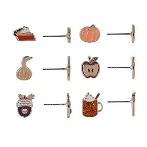 HALLMARK Fall Favorites 6-pair Earring Set