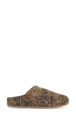 UGG Elea Spotted Slip-on Slipper - Chestnut
