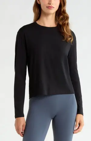 Zella Cut Out Performance Tops For Women