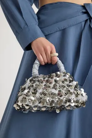 Merlette Lune Mini Embellished Bag